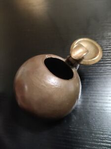Vtg RARE 70s Grenade looking Spain Almazan Sphere Ashtray Flip-top ...