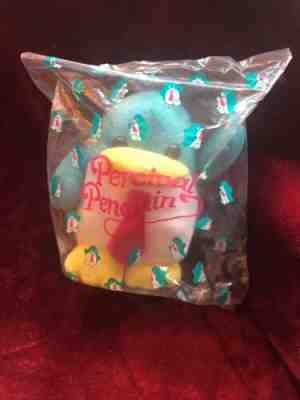 Vintage AVON Percival Penguin Plush Stuffed Toy Terry Cloth - Sealed ...