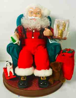 Vintage Avon 1999 Talking Animated Read Me a Story Santa Christmas ...