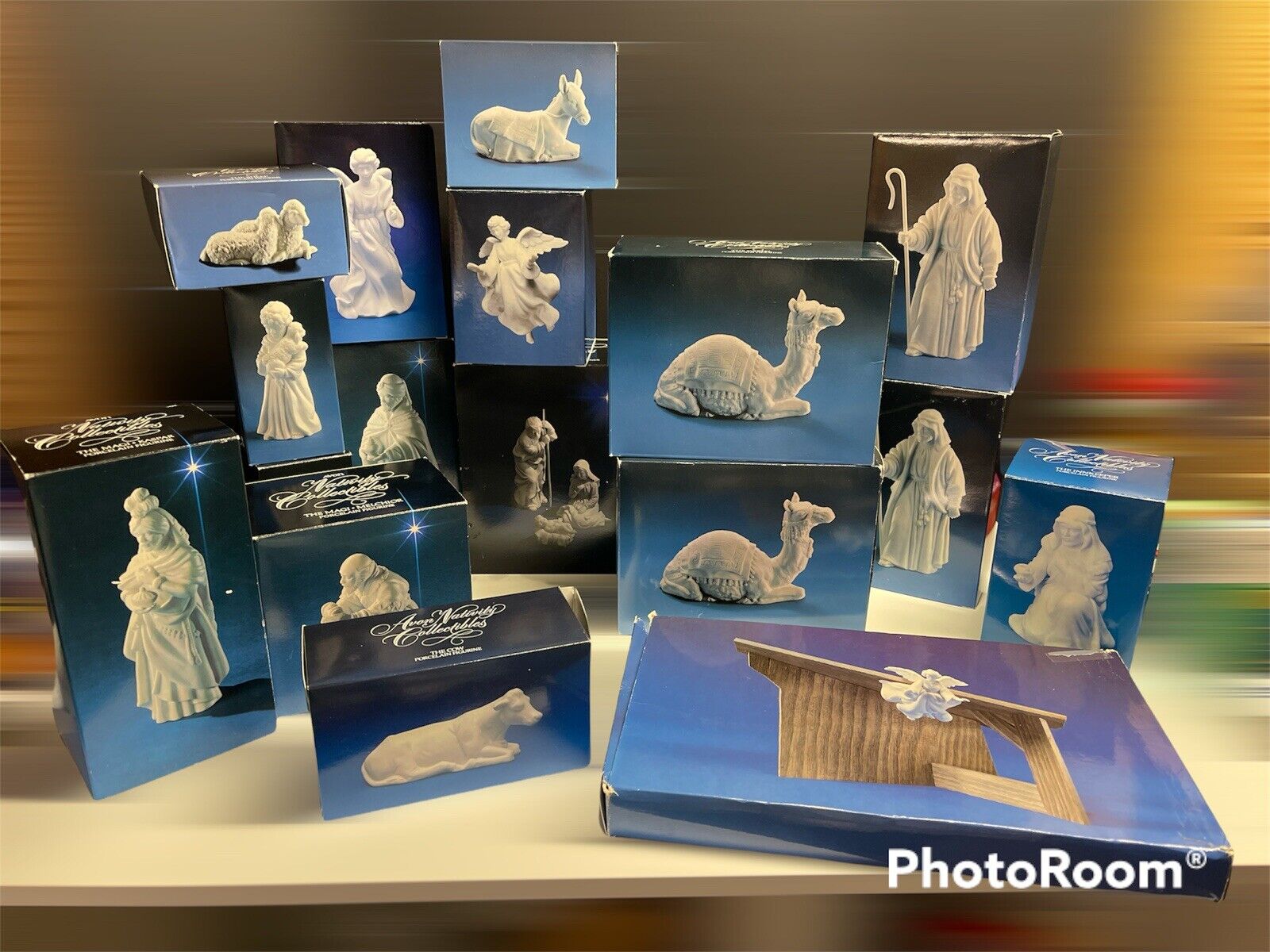 Rare And Collectible Avon Items : Nativity Stable Avon Value Guide ...