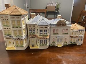 Rare And Collectible Avon Items : Avon Townhouse Canister Collection ...