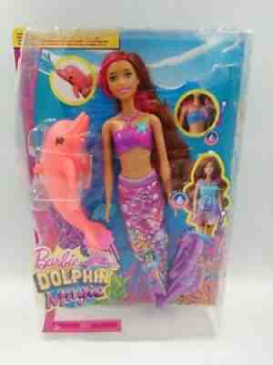 Barbie Dolphin Magic Transforming Isla Mermaid Caucasian Doll #FBD64 ...