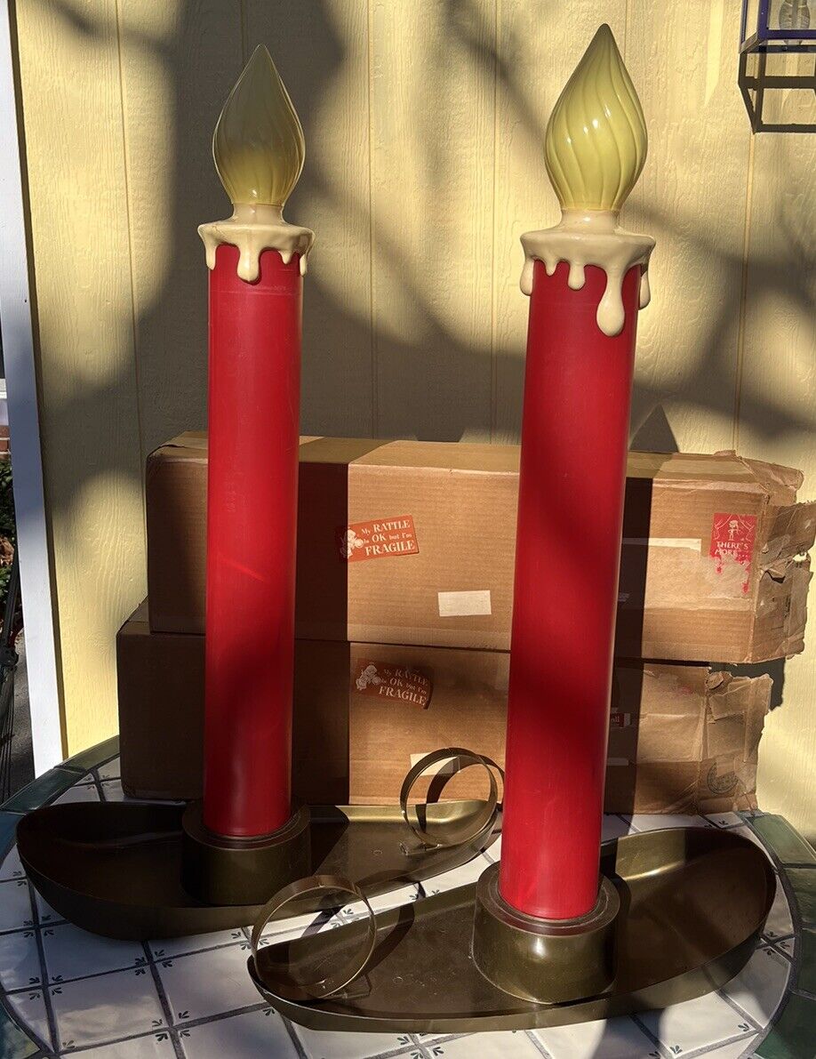 Vintage Blowmold Collectibles : Blowmolds Colonial Candle Value Guide ...