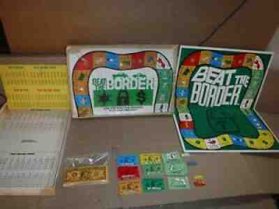 SUPER RARE BANNED VINTAGE 1971 BORDER HOUSE BEAT THE BORDER BOARD GAME ...