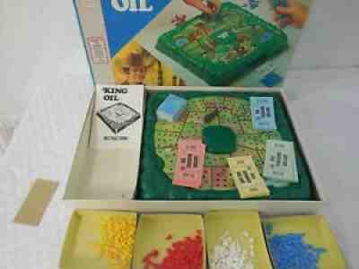 Vintage 1974 King Oil Board Game By Milton Bradley Made In USA ...