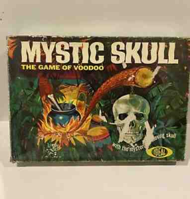 Mystic Skull, Game Of Voodoo Board Ideal 1964 Complete Rare Spinner ...