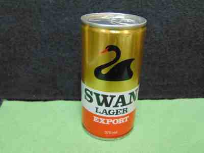 Brewery Memorabilia Collectibles : Swan Lager Export Beer Can Value ...