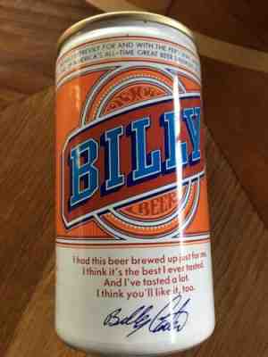 unopened billy beer beer can