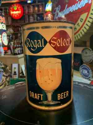 Brewery Memorabilia Collectibles : Regal Gallon Beer Can Value Guide ...