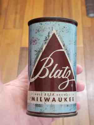 Blatz Light Blue - RAREST COLOR - Christmas Holiday Set Can Flat Top ...