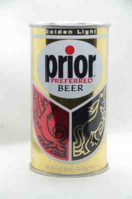 Brewery Memorabilia Collectibles : Prior Preferred Beer Can Value Guide ...