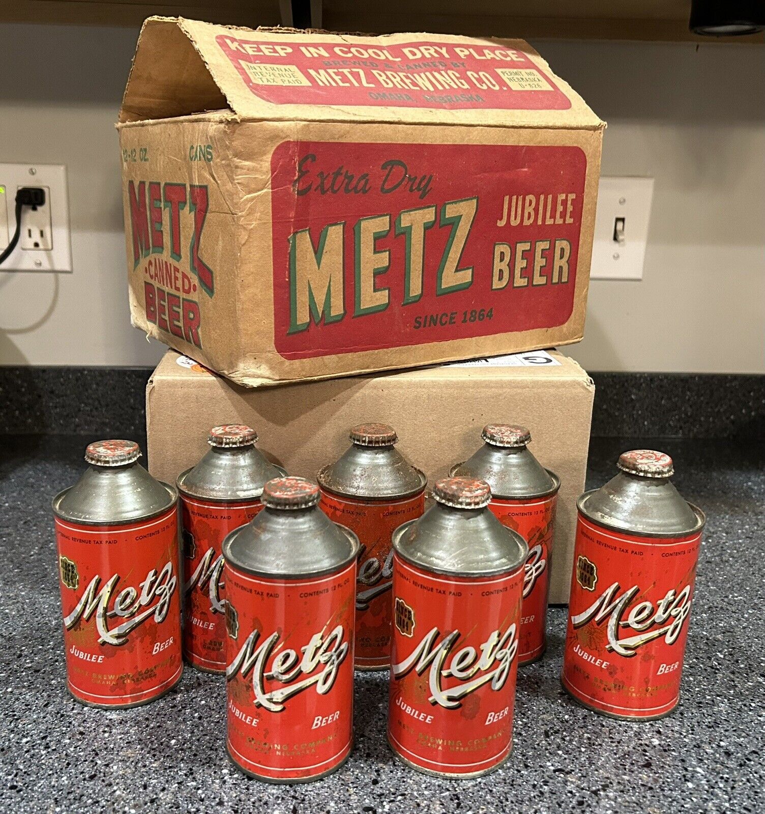Brewery Memorabilia Collectibles : Metz Cone Top Beer Can Value Guide ...