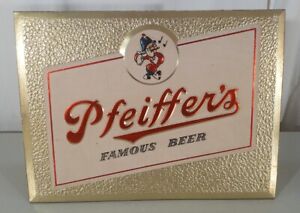 Brewery Memorabilia Collectibles : Pfeiffer Sign Beer Can Value Guide ...