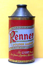 Brewery Memorabilia Collectibles : Renner Golden Amber Beer Can Value ...
