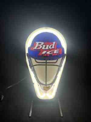 Bud Ice Hockey NHL Neon Goalie Helmet Mask Ships FREE - Sold for $199. ...