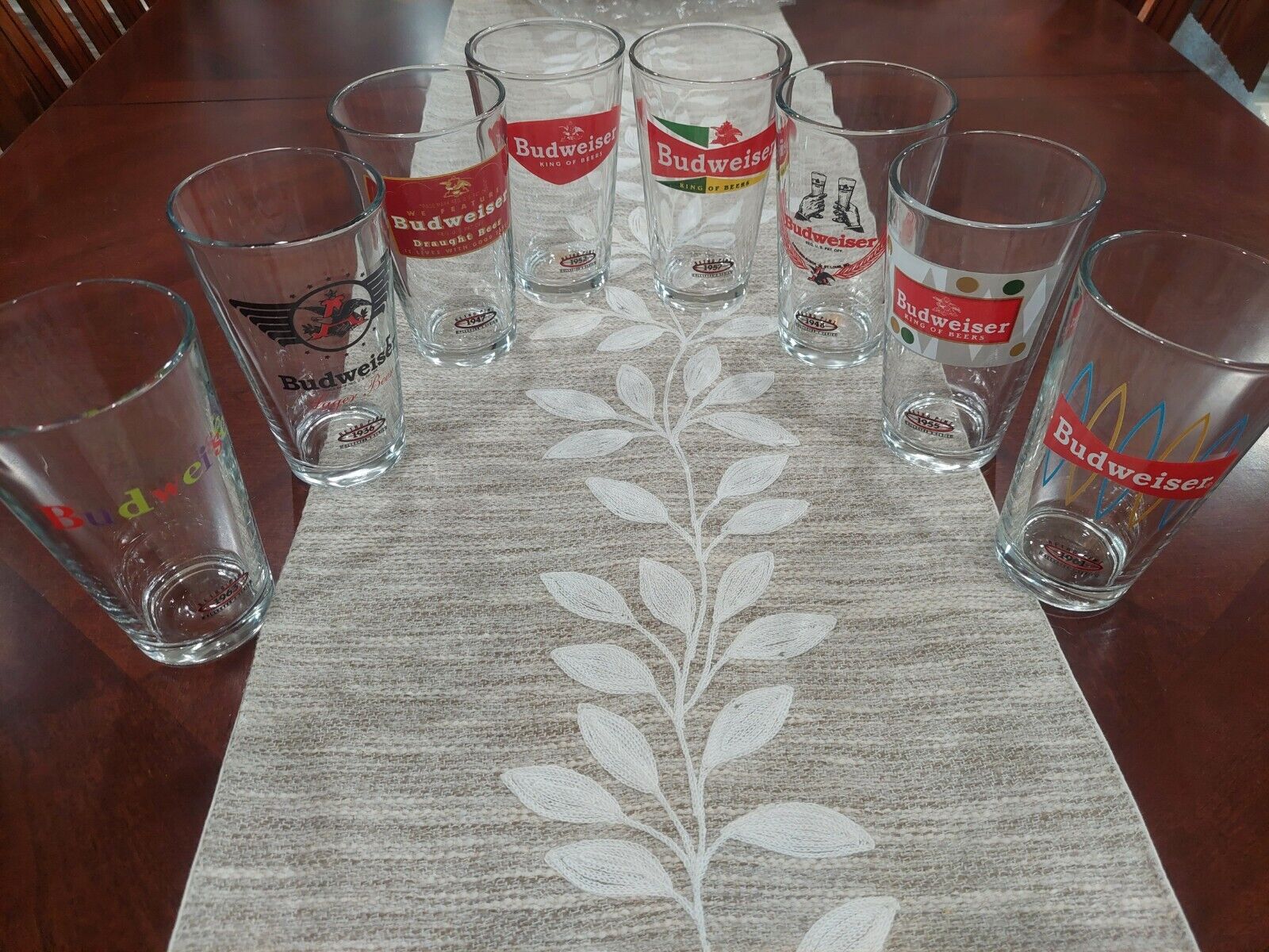 Budweiser Collectibles : Retro Pint Glass Budweiser Value Guide - Price ...