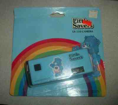 Vintage 1990 Care Bears Camera Light Blue Little Savers Club UNOPENED