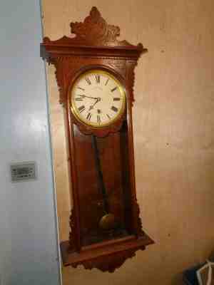 Antique Walnut E N Welch-Wall Clock "Sembrich" Ca.1890-To Restore-#K46B ...