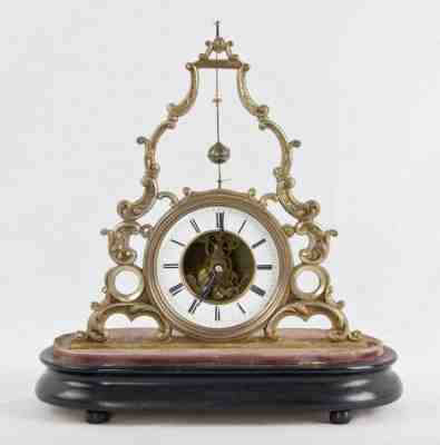 French conical pendulum rotary mystery clock @ 1880 Excellent Original ...