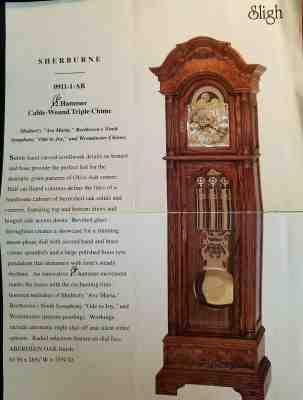 Rare and Collectible Clocks : clocks Sligh grandfather Value Guide ...