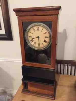 Antique International Time Recording Co. / IBM Time Punch Clock 1927 ...