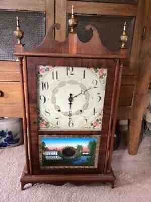 MARK LANE PILLAR AND SCROLL WOODEN WORKS CLOCK WOODWORKS WOODEN ...