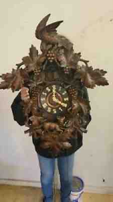 Rare And Collectible Clocks : Fox Grapes Cuckoo Clocks Value Guide ...
