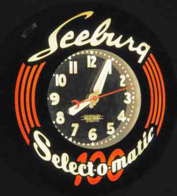 Rare And Collectible Clocks : Seeburg Clocks Value Guide - Price List ...