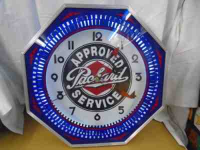 PACKARD SPINNER DIAL NEON COCK VINTAGE SIGN RARE Automobile car - Sold ...