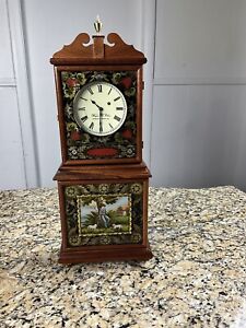 wayne cline miniature massachusetts style american shelf clock. - Sold ...