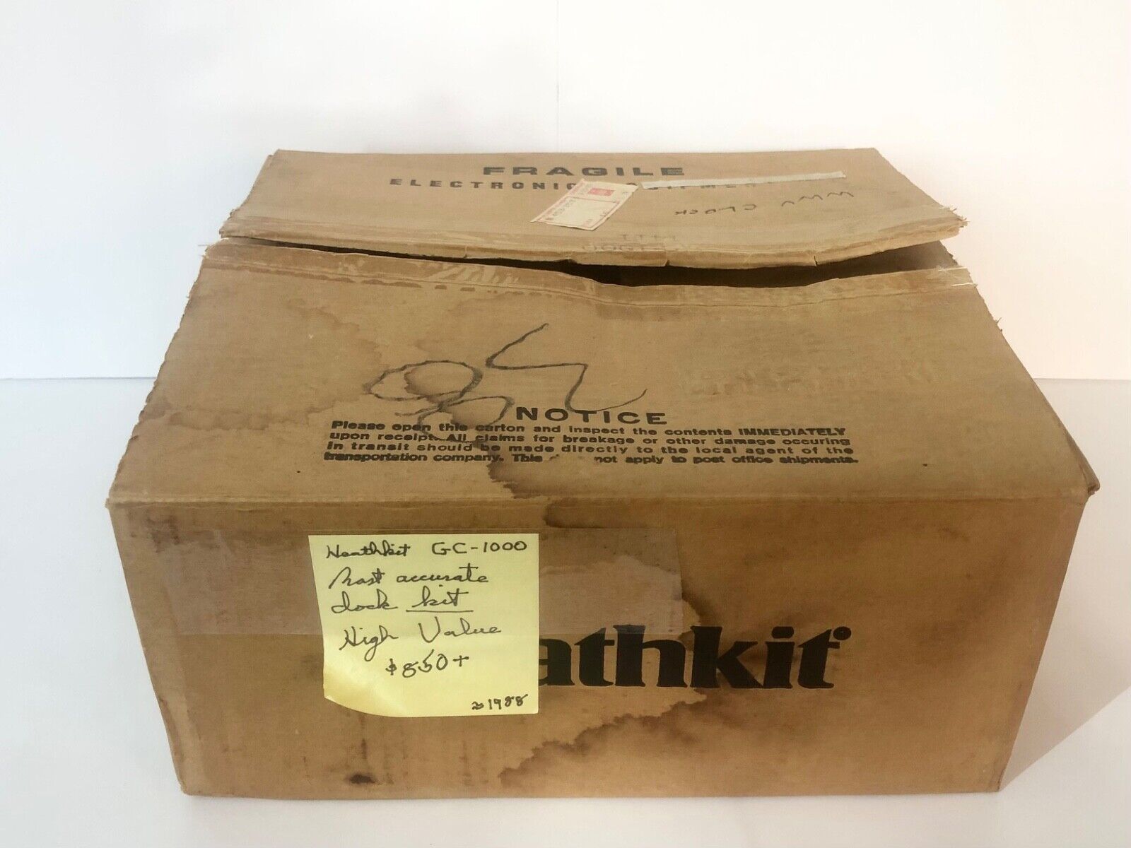 Rare And Collectible Clocks : Clocks Heathkit Digital Clock Value Guide ...