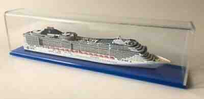1:1250 scale MSC SPLENDIDA cruise ship MODEL, ocean liner by SCHERBAK ...