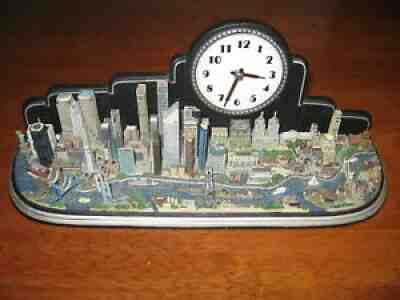 Vintage Rare Danbury Mint New York City Desk Clock - Sold for $175.00 ...