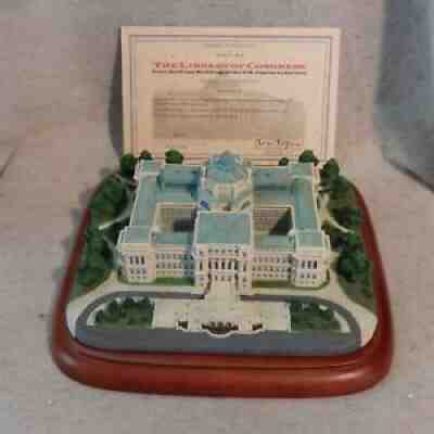 DANBURY MINT Library Congress Great Buildings US Capital Replica ...