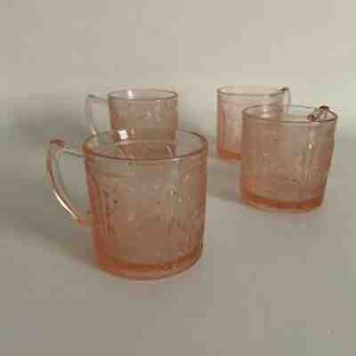 Depression Glass Collectibles : Mugs Value Guide - Price List ...