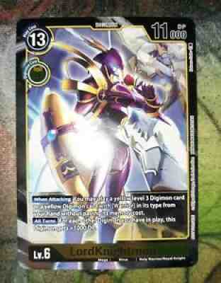 LordKnightmon BT5-045 Digimon Event Pack Promo Card Championship / Evolution Cup
