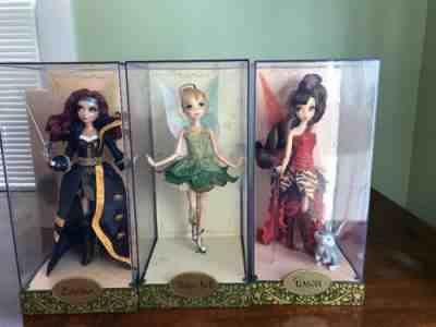 Disney Fairies Designer Collection (Tinker Bell, Zarina, Fawn) Complete ...