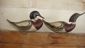 Mcintosh Decoys, Pair of Mergansers - Gorgeous - Sold for $1,695.00 | Duck Decoy Price Reference