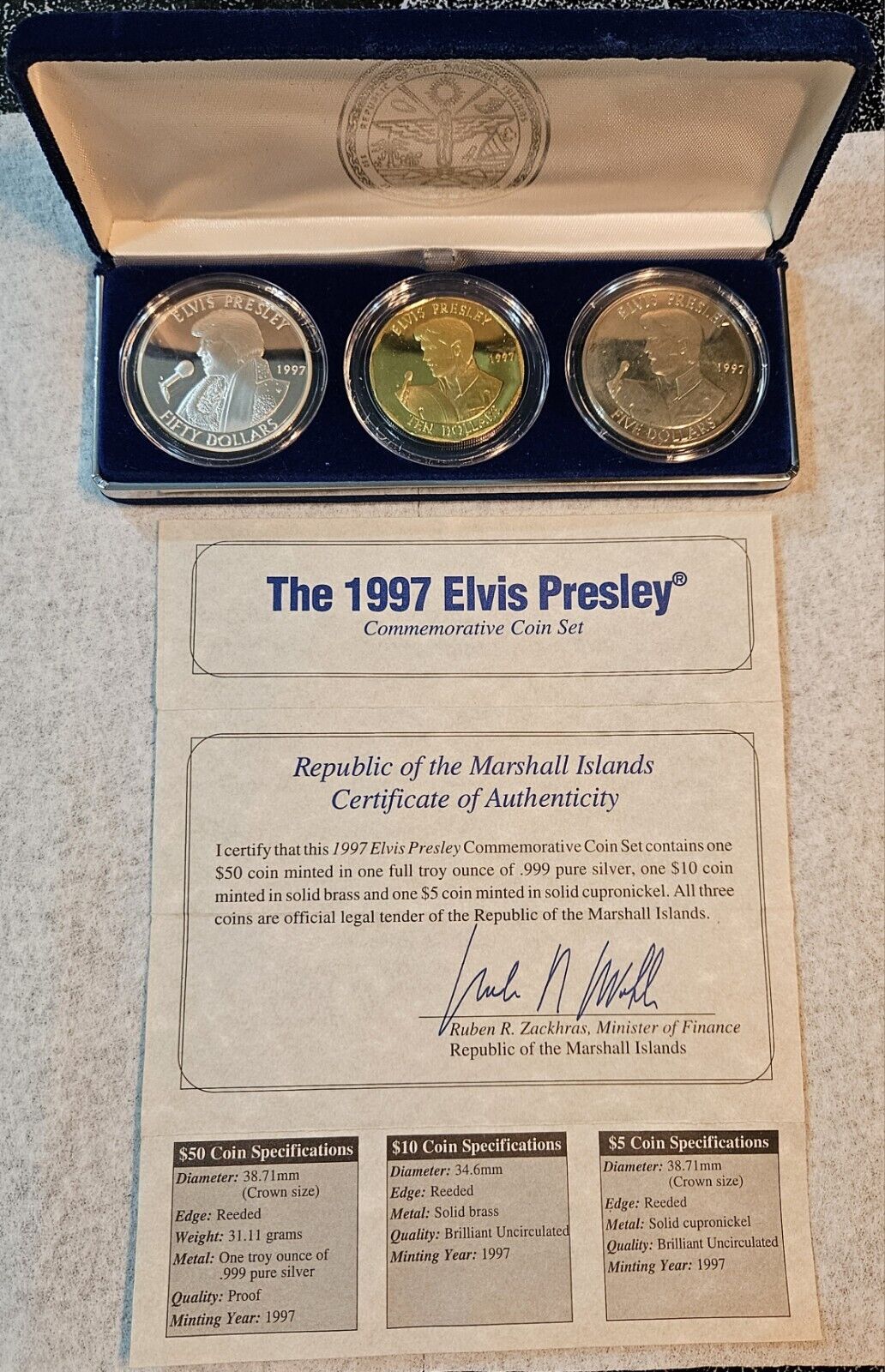 Elvis Collectibles : Marshall Islands Elvis Presley Value Guide - Price ...