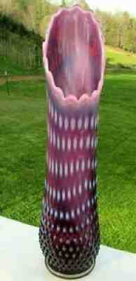 Rare And Collectible Fenton Art Glass : Swung Plum Fenton Art Glass ...