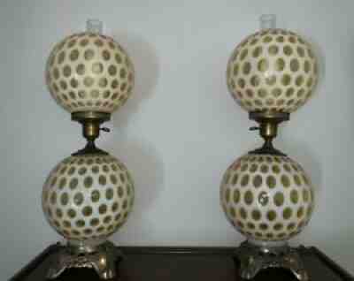 Rare And Collectible Fenton Art Glass : Fenton Honeysuckle Coin Dot ...