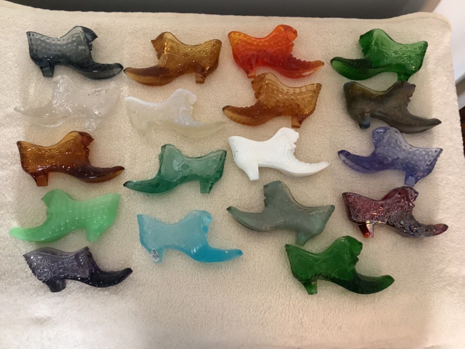 Rare and Collectible Fenton Art Glass : shoe Value Guide - Free Price ...