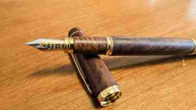 Collectible Fountain Pens : Waterman 100 Briarwood Fountain Pen Value ...