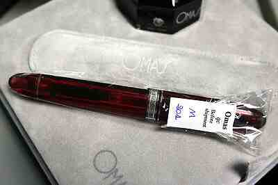 Collectible Fountain Pens : Omas Scarlet Red Fountain Pen Value Guide ...