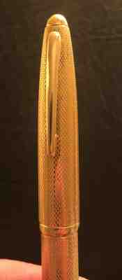 Sheaffer Solid 18K Touchdown Fountain Pen Barleycorn pattern by Lefevre ...