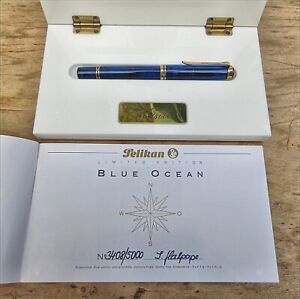 Collectible Fountain Pens : Pelikan Blue Ocean Fountain Pen Value Guide ...
