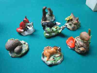 PETER BARRETT 8 ANIMAL FIGURINES BY MONTH BY FRANKLIN MINT NEW - Sold ...