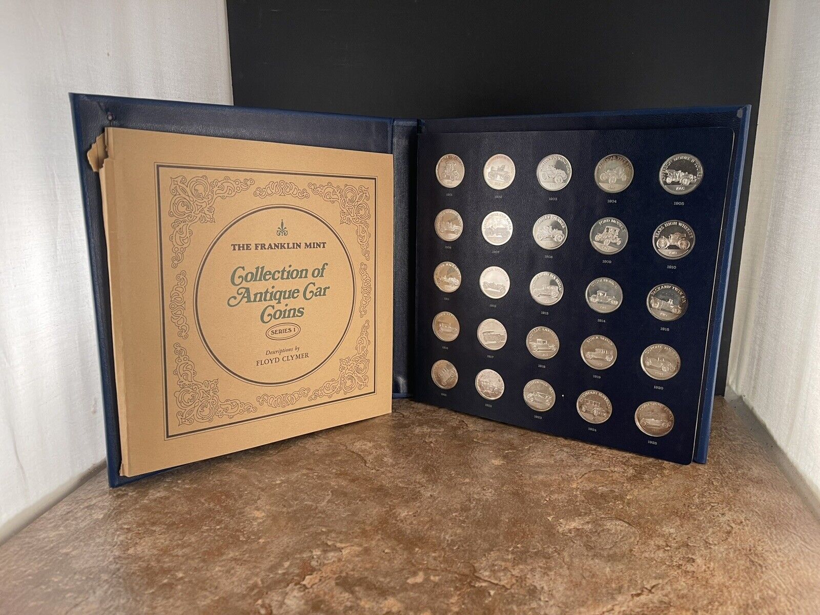 Rare And Collectible Franklin Mint : Franklin Mint Antique Car Coin ...