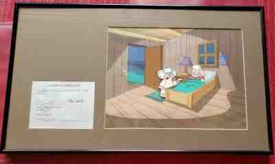 US Acres Framed Animation Cel .New Archives at Garfield Studio. - Sold ...
