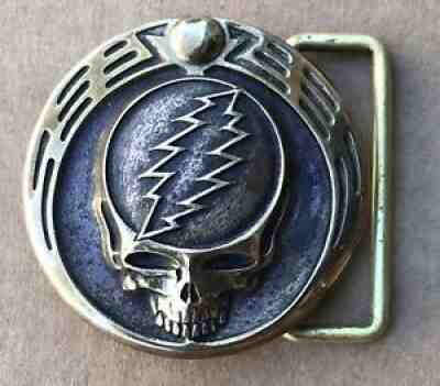Grateful Dead Collectibles : Owsley Stanley Signed Bronze Buckle Value ...